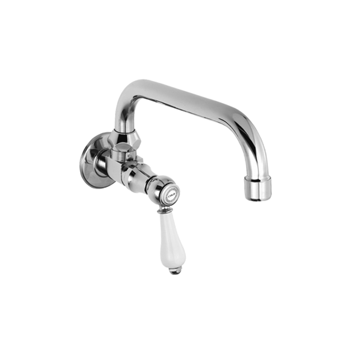 Bruma Clássico Bateria kuchenna ścienna jednoramienna Chrom 1184100CR